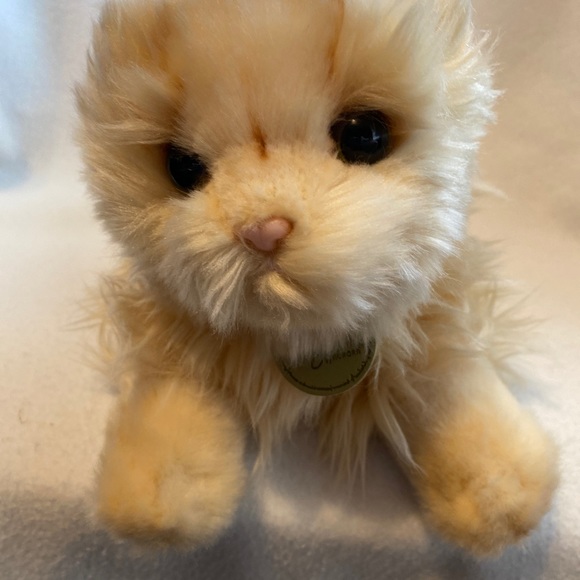 Aurora | Toys | Miyoni By Aurora Realistic Cat Plush Stuffed Animal Tan ...